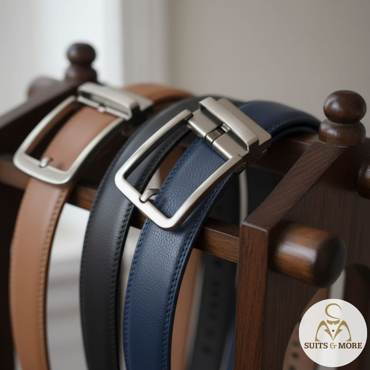 Leda Collection Belts | Elegant, Adjustable Dress Belts for Men – Suits ...