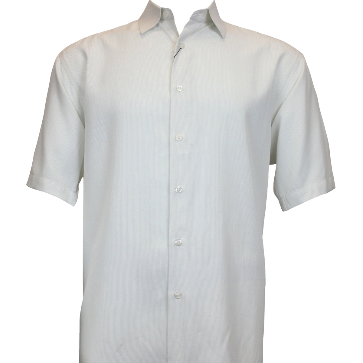White Modal Short Sleeve Shirt – Versatile Elegance – Suits & More