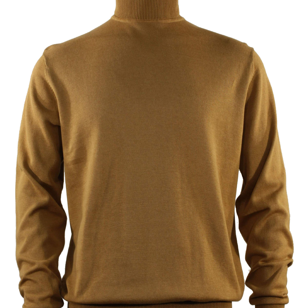 Bold Gold Turtle Neck Sweater | Calypso Collection – Suits & More
