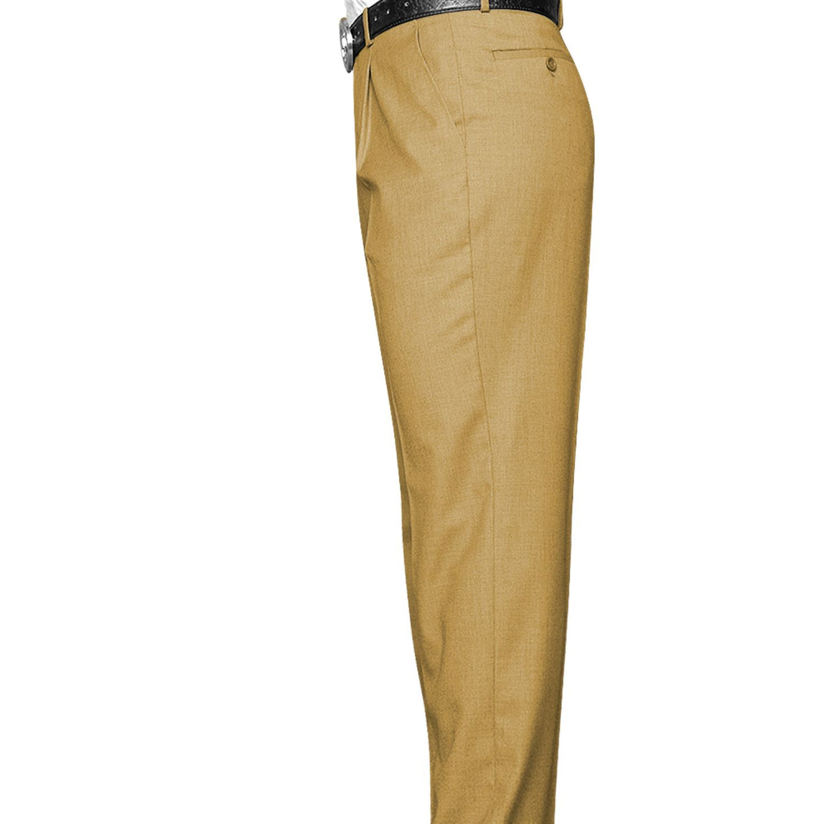 Camel Pleated Pants - Big Sizes Available – Suits & More