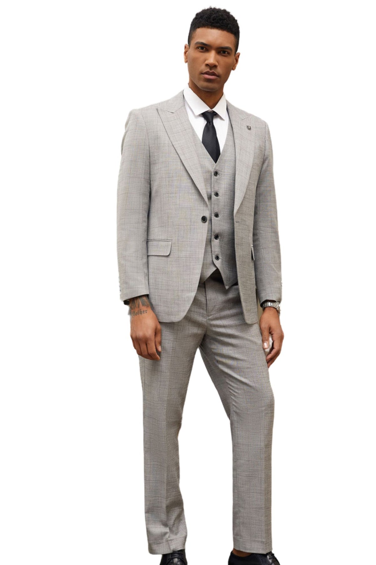 Windowpane Suits: Bold Lines, Tailored Excellence | Suits & More