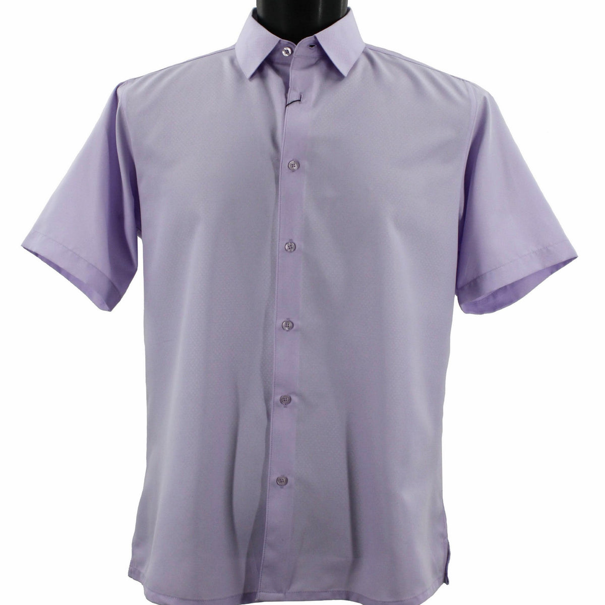 MicroDot Lilac Short Sleeve Shirt – Subtly Refined – Suits & More