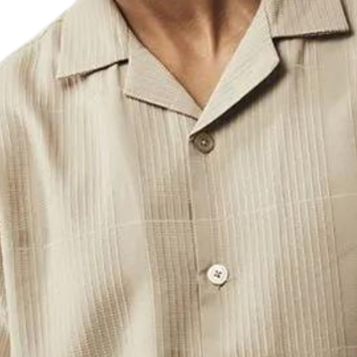 Tan Two-Piece Knit Short Sleeve Set – Suits & More