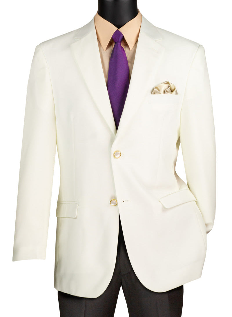 Ivory 2-Button Blazer – Conrad Collection – Suits & More