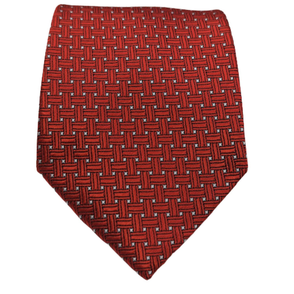 Linear Luxe Collection: Red Linear Tie – Suits & More