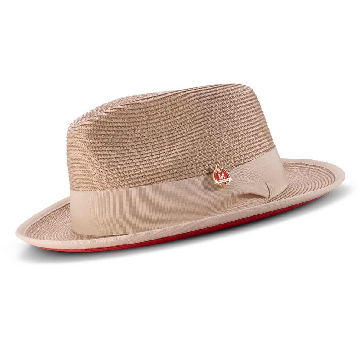 Men's Red Bottom Fedora Hats - Elevate Your Style | SuitsAndMore ...