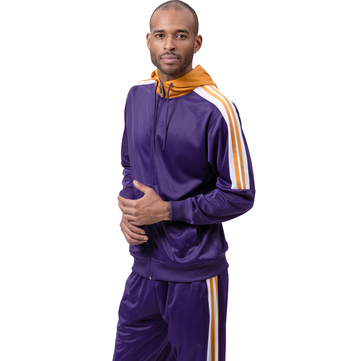 Montique Men's Purple Casual Sport Tracksuit 2 Piece Set JS-30 – Suits ...