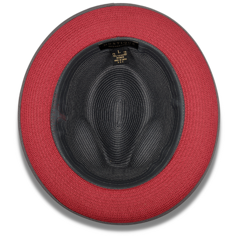 Men's Red Bottom Fedora Hats - Elevate Your Style | SuitsAndMore ...