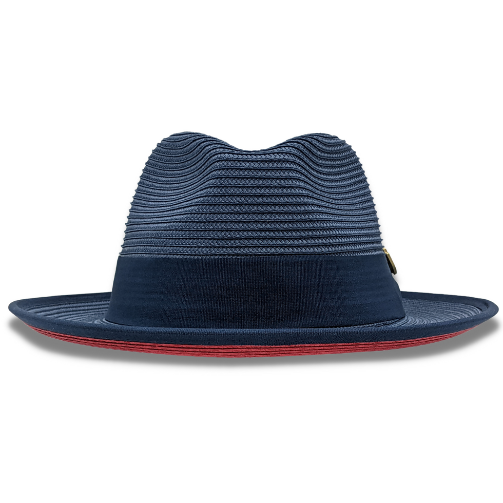 Men's Red Bottom Fedora Hats - Elevate Your Style | SuitsAndMore ...